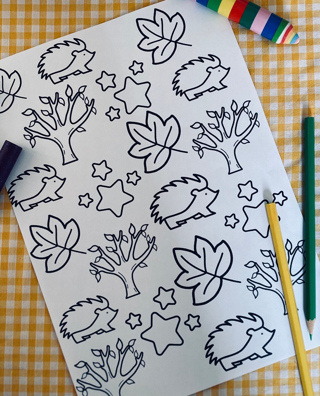 Little Star - A4 Colouring Sheets **DIGITAL DOWNLOAD** - Etsy