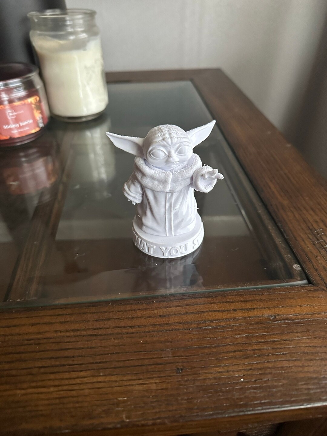 Grogu baby Yoda 3D Printed Statue Can Be Made With Any Color of Your ...