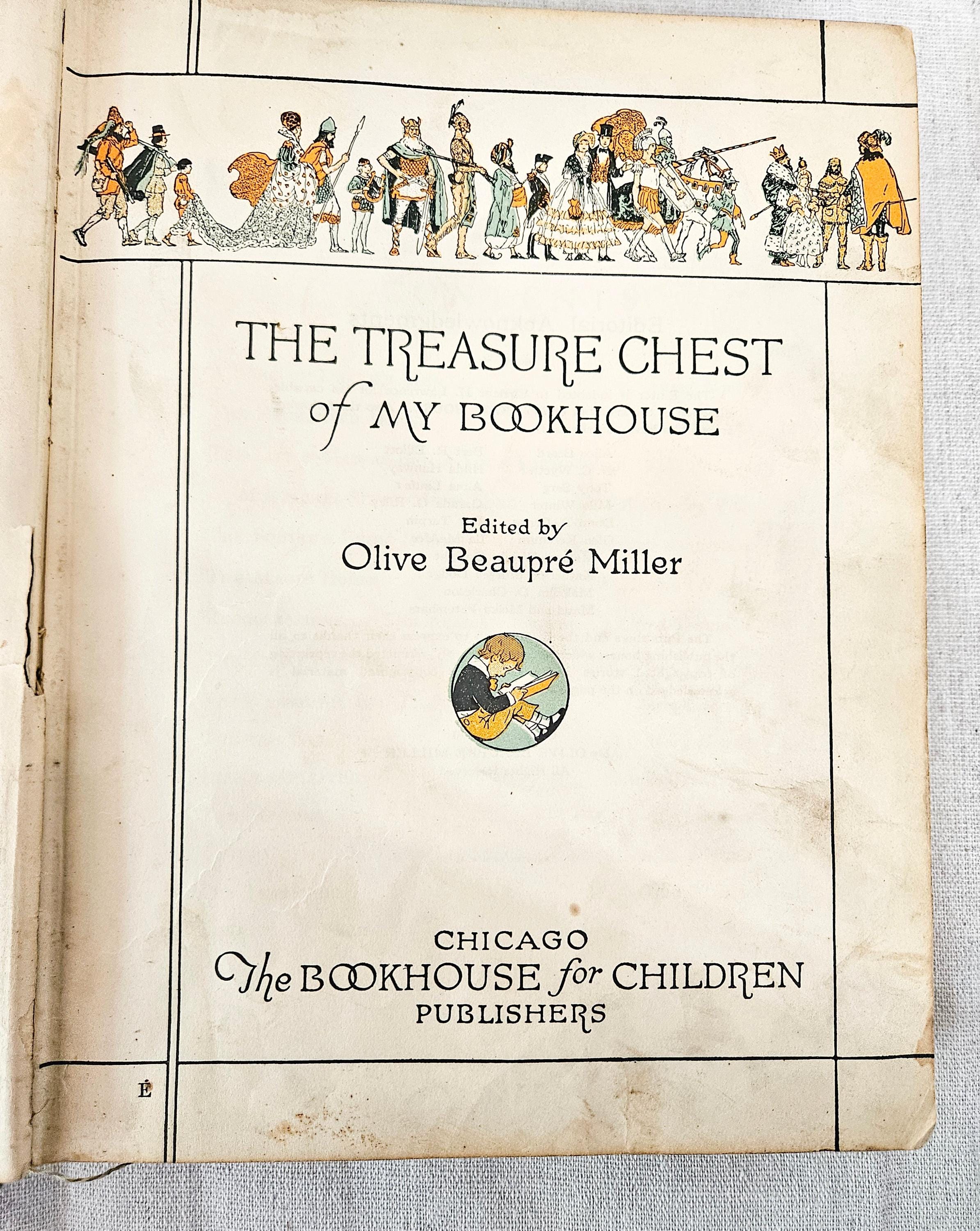 Vintage Decor Book- Black - My Bookhouse the Treasure Chest, Children's ...