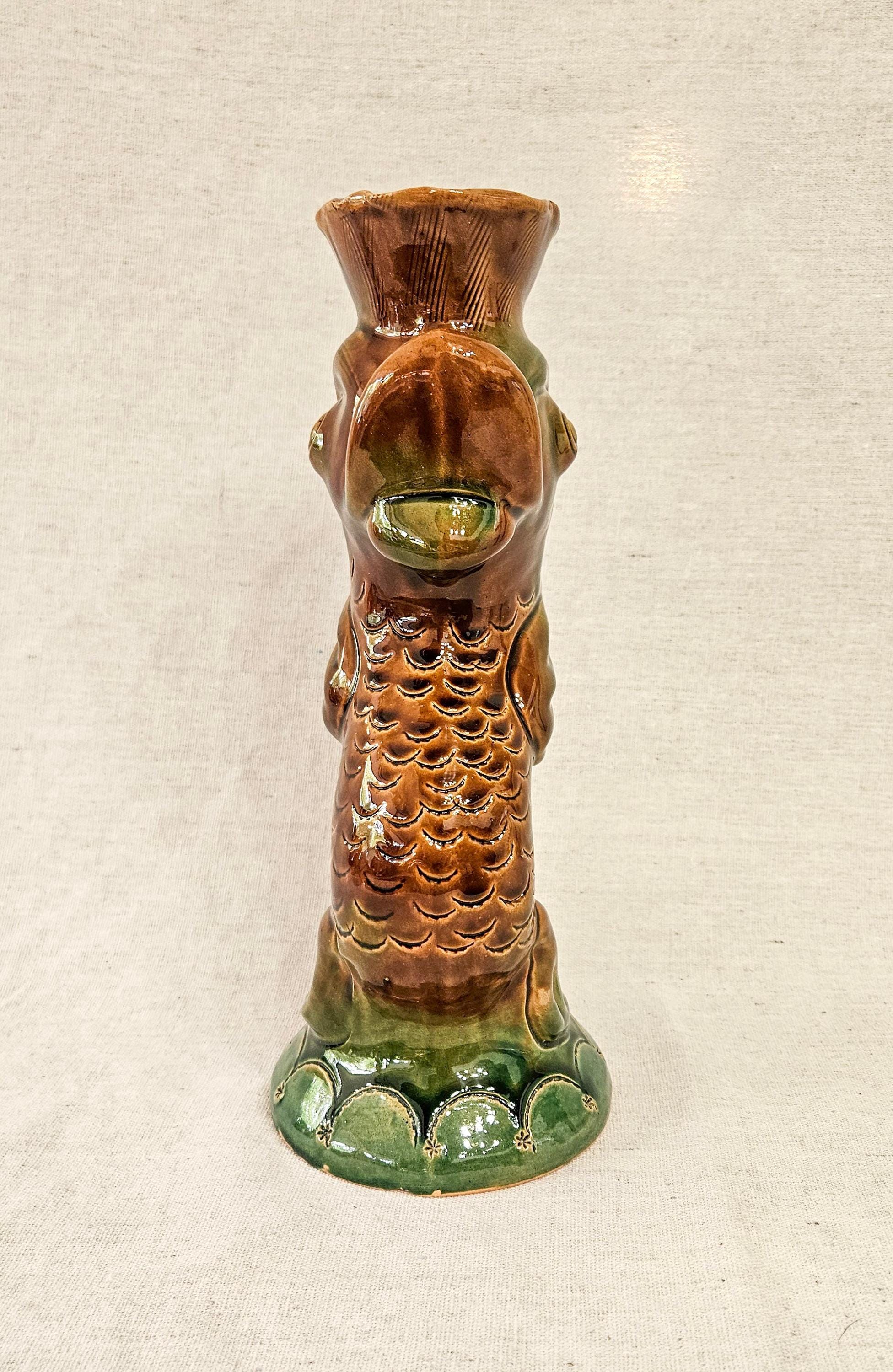 Victorian Dolphin Shaped USSR Bottle Vase - Etsy