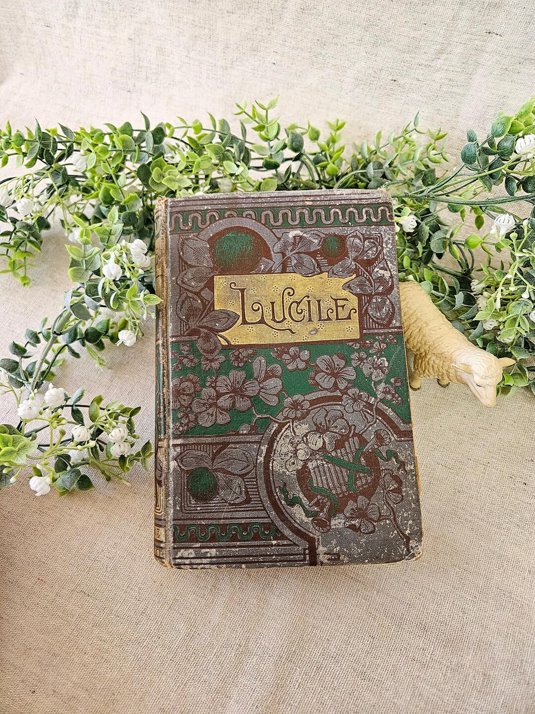 1884 Lucile by Owen Meredith, Antique Poetry Book, Antiquarian ...