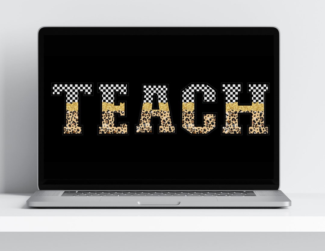 Teacher Desktop Wallpaper, Leopard Print Teacher Desktop Wallpaper ...