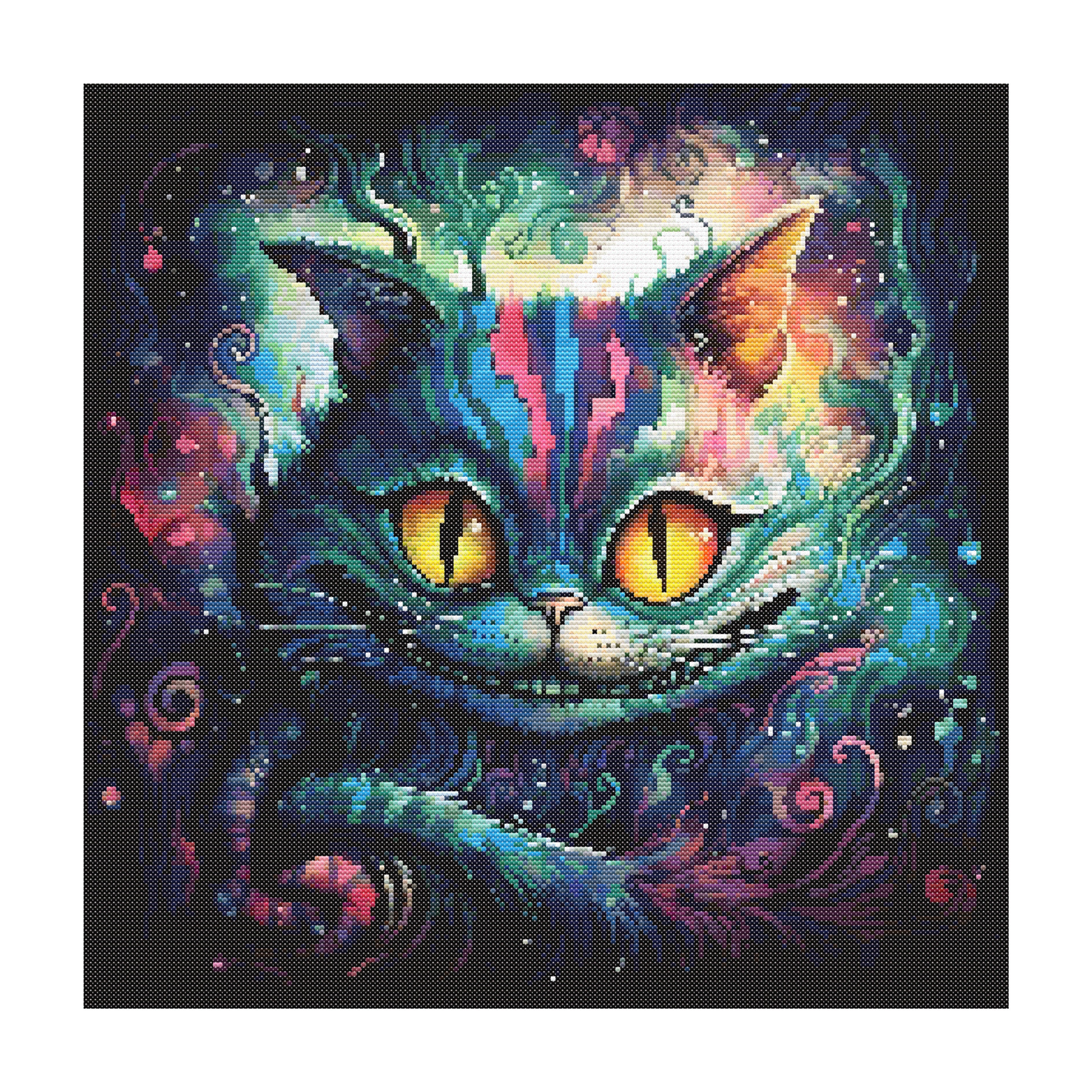 Alice in Wonderland Cross Stitch Pattern PDF, Fairytale Cross Stitch ...