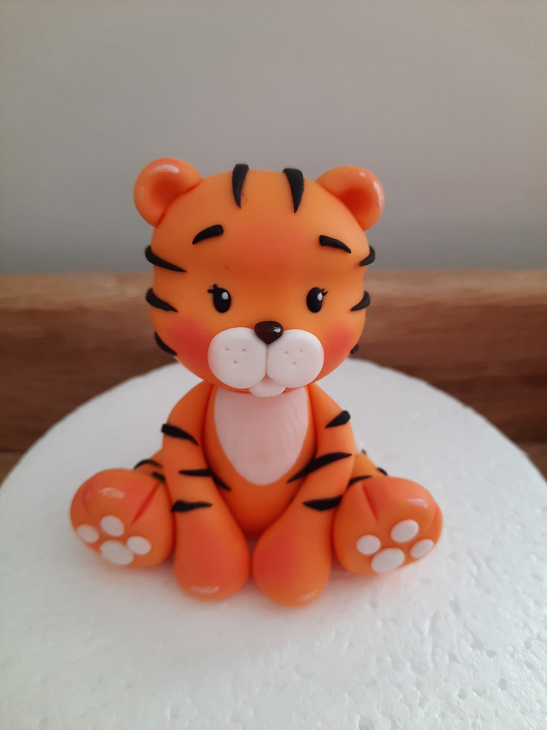 Tiger Fondant Cake Topper. - Etsy