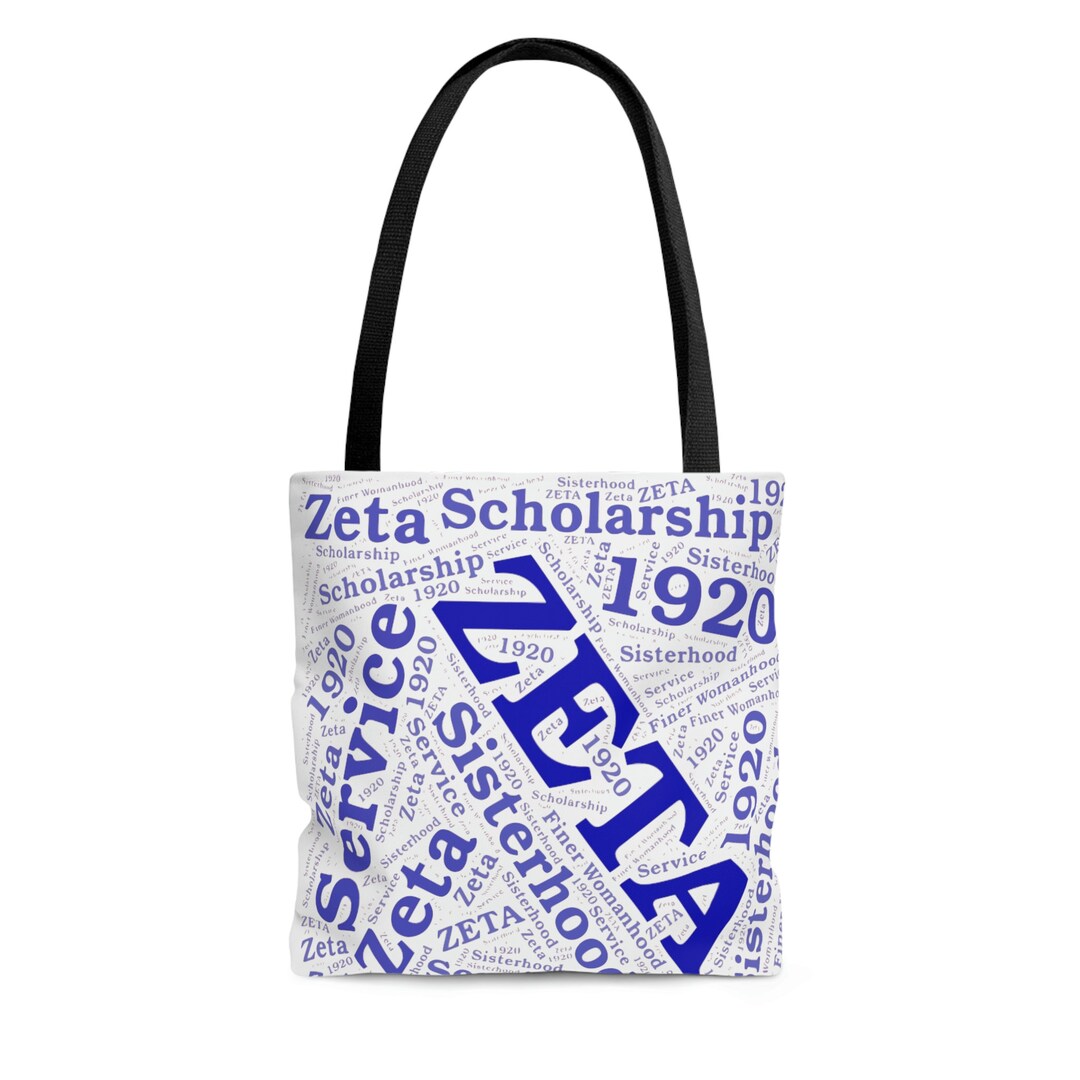 Tote Bag Collection - Principles - Zeta Phi Beta Sorority - Zeta Phi ...