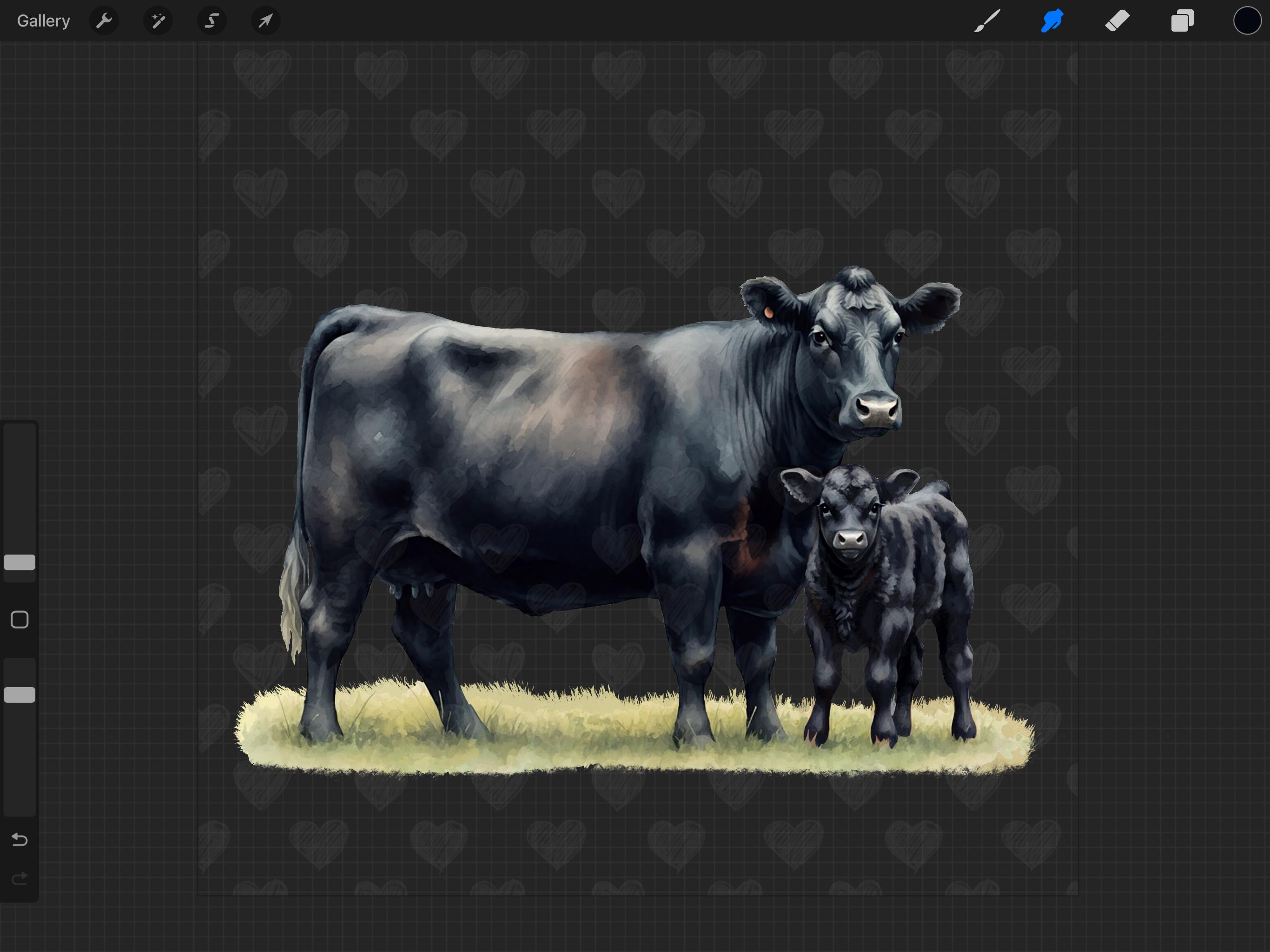 Cattle PNG, Beef Cows PNG, Black Angus, Cattle Clipart, Cow Silhouette ...