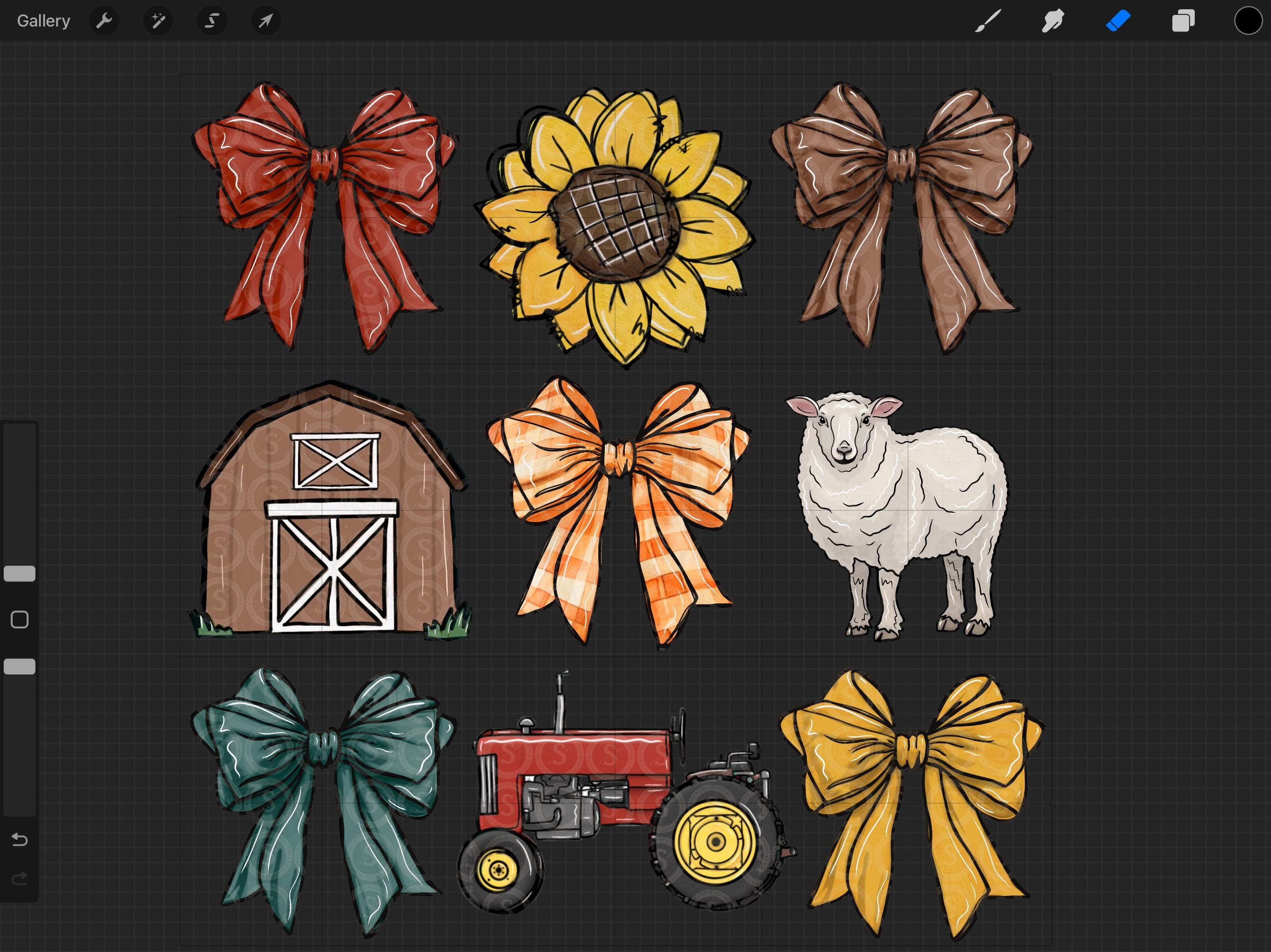 Sheep Girl, Farm Png, Sheep Fall Png, Croquet Bow Sheep Png - Etsy