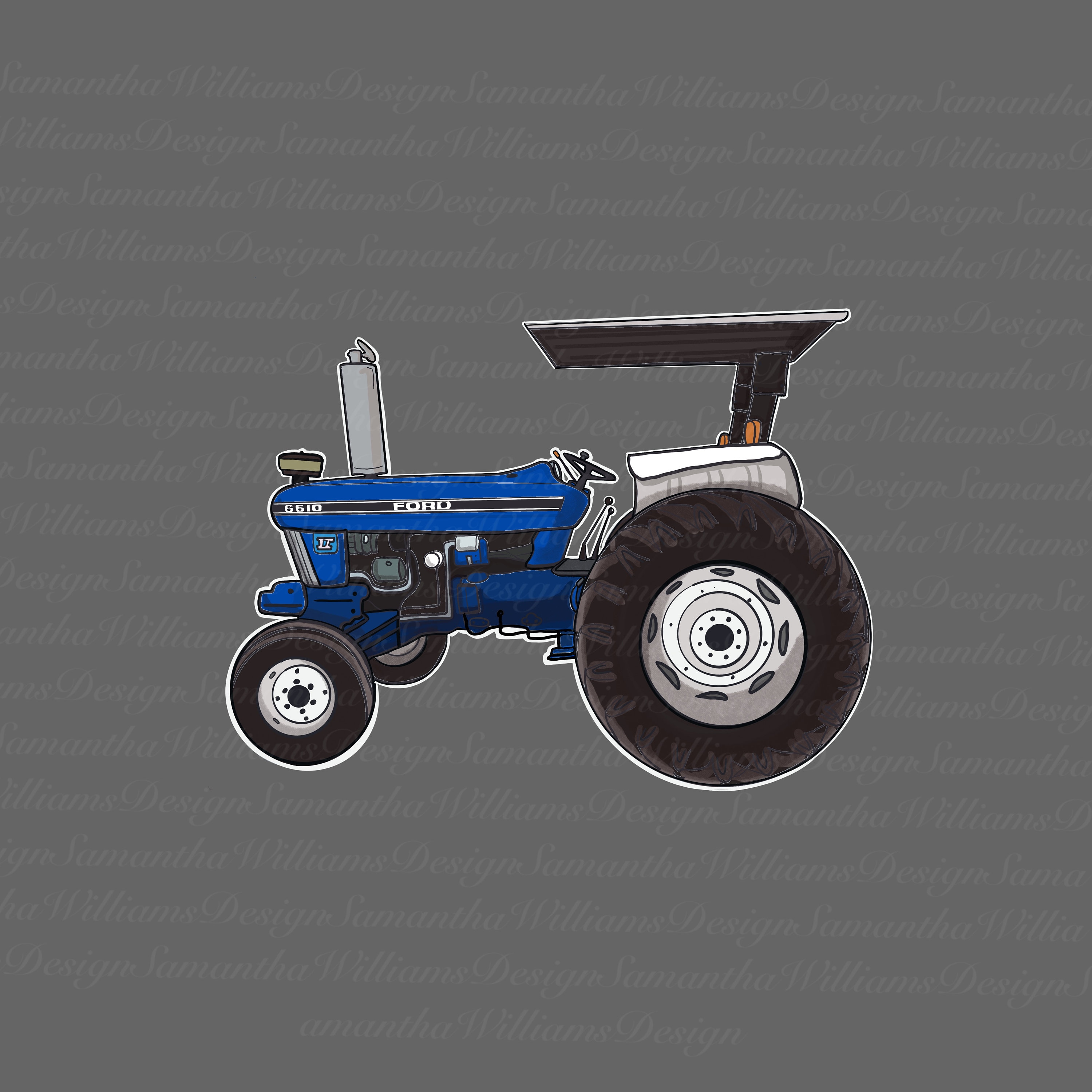 Tractor PNG, Tractor Pdf,new Holland Clipart, Tractor Clipart - Etsy