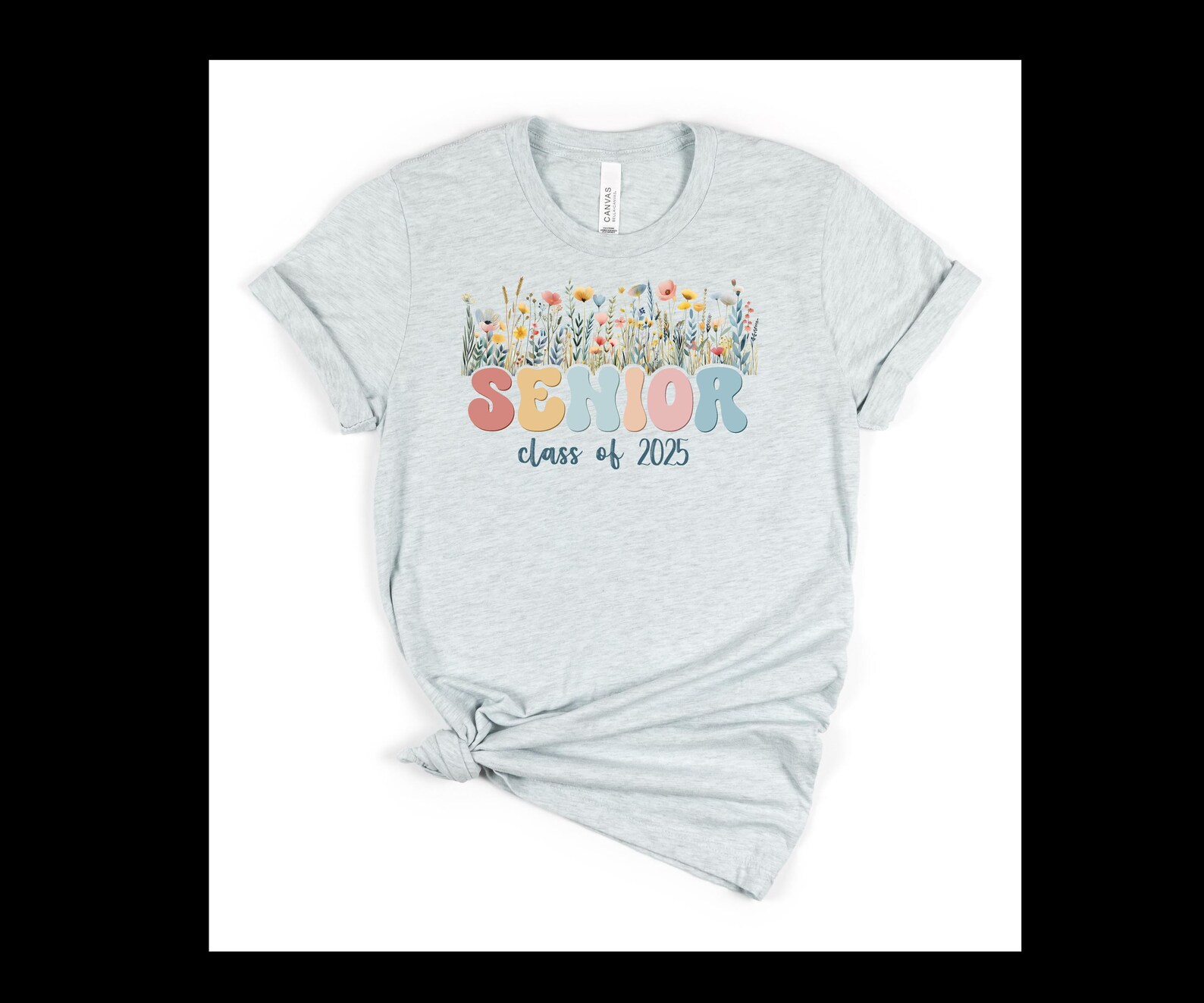 Senior Glass of 2025 PNG , School Senior, Wildflowers Senior, 2025 ...