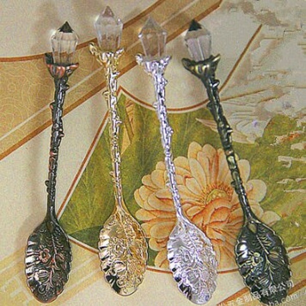 Crystal Spoon - Etsy