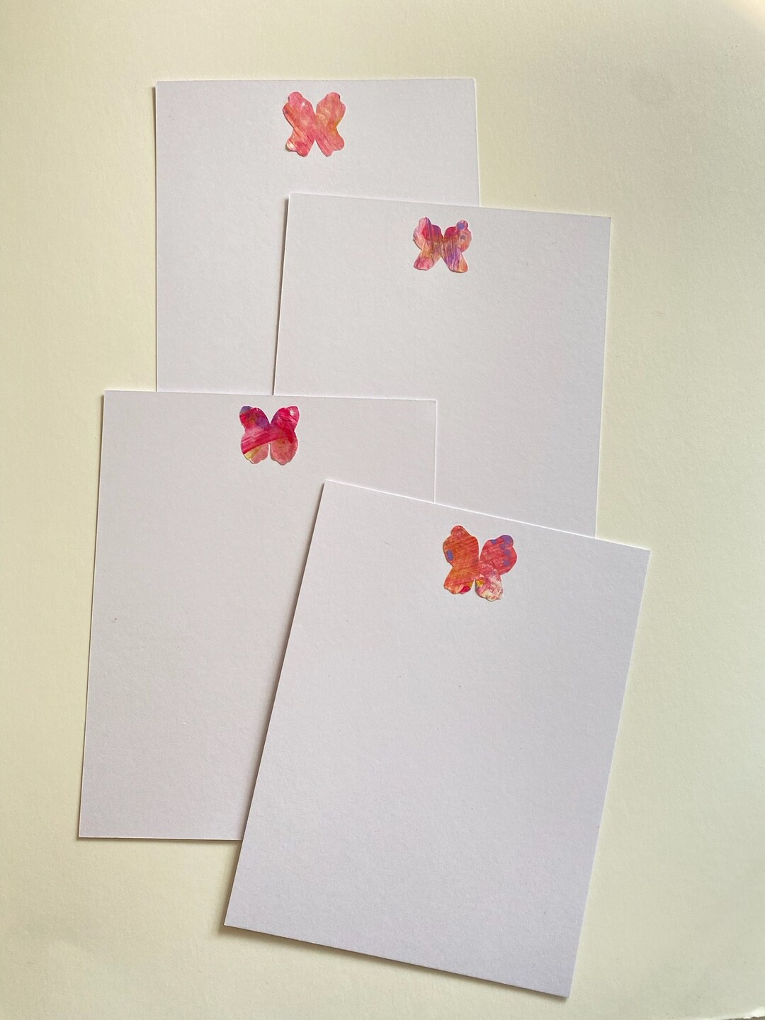 Kids Notecards - Butterfly Stationery - Blank Card Set - Etsy