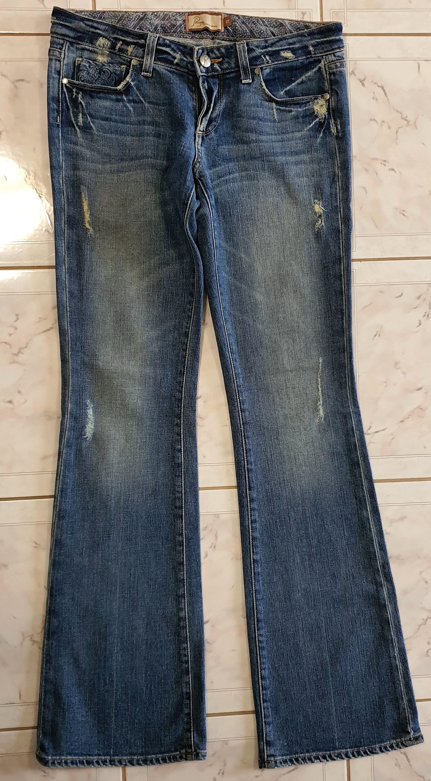 Womens Bootcut Jeans Size 27, Paige TM, Made in USA - Etsy