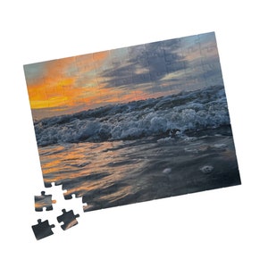 Morning Swim at the Ocean Puzzle 110, 252, 500, 1014-piece Beach ...
