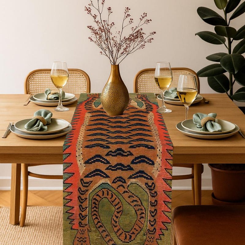 Moroccan Table Topper - Etsy