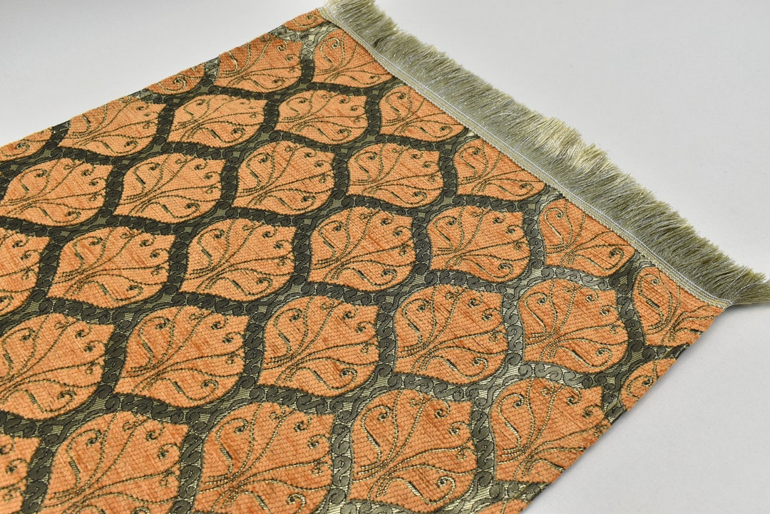 Traditional Table Runner, Bedroom Runner, Apricot Color, Handmade Table ...