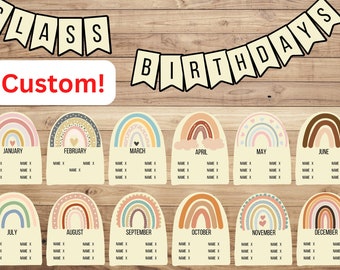 Boho Birthday Display - Etsy