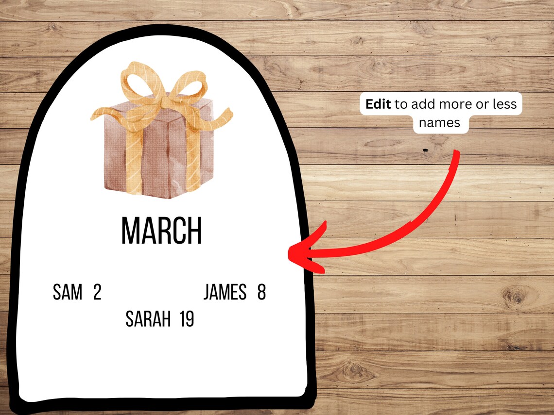 EDITABLE Classroom Birthday Present Display, Primary School Birthday ...