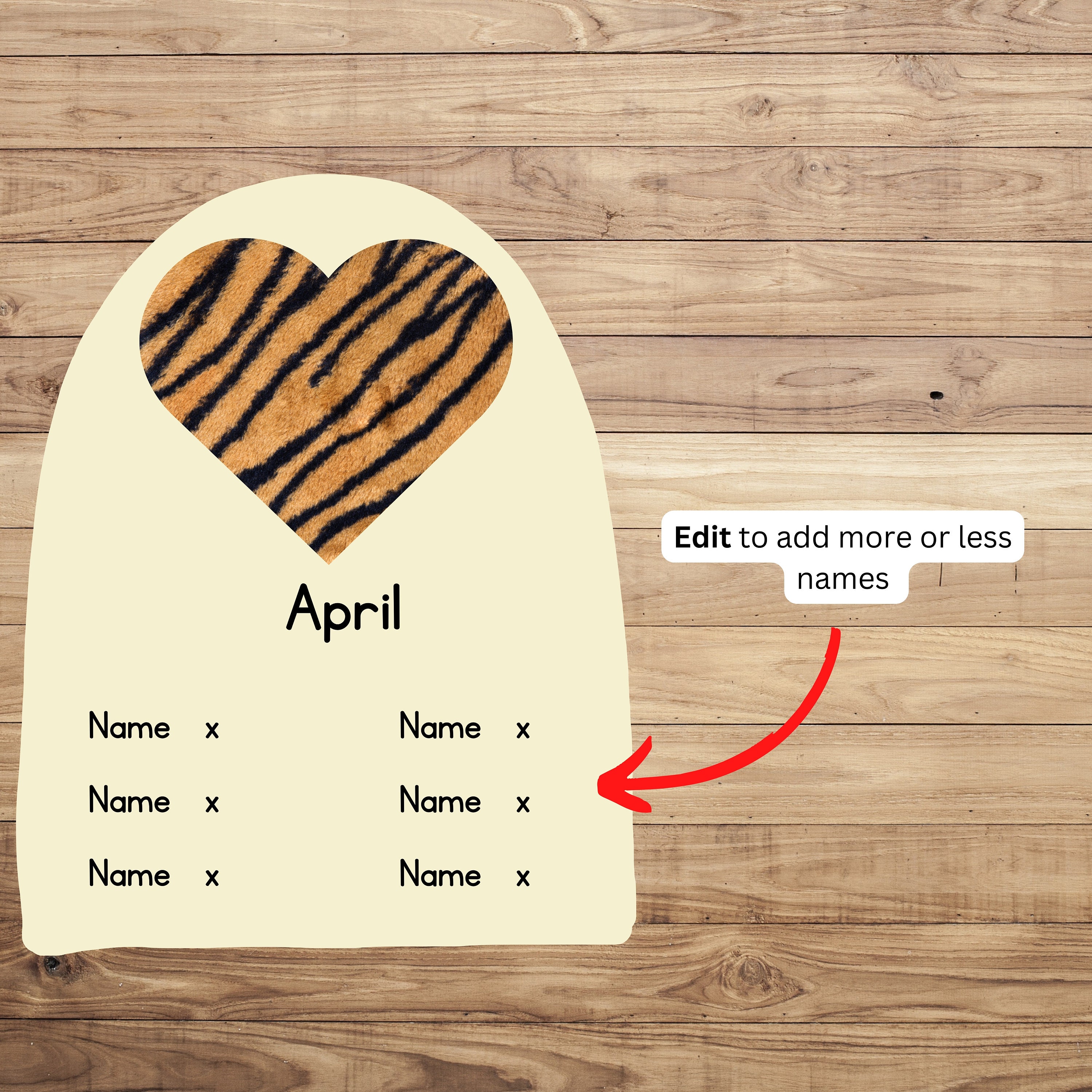 EDITABLE Birthday Calendar Classroom, Bulletin Board Boho, Birthday ...