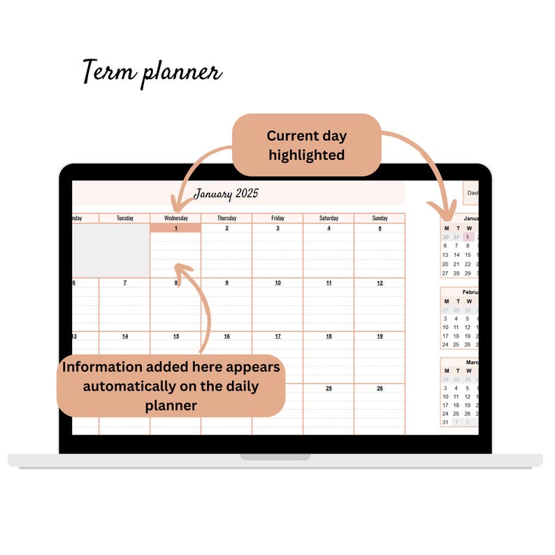 2025 Australian Teacher Google Sheets Planner 7 Periods, Digital ...