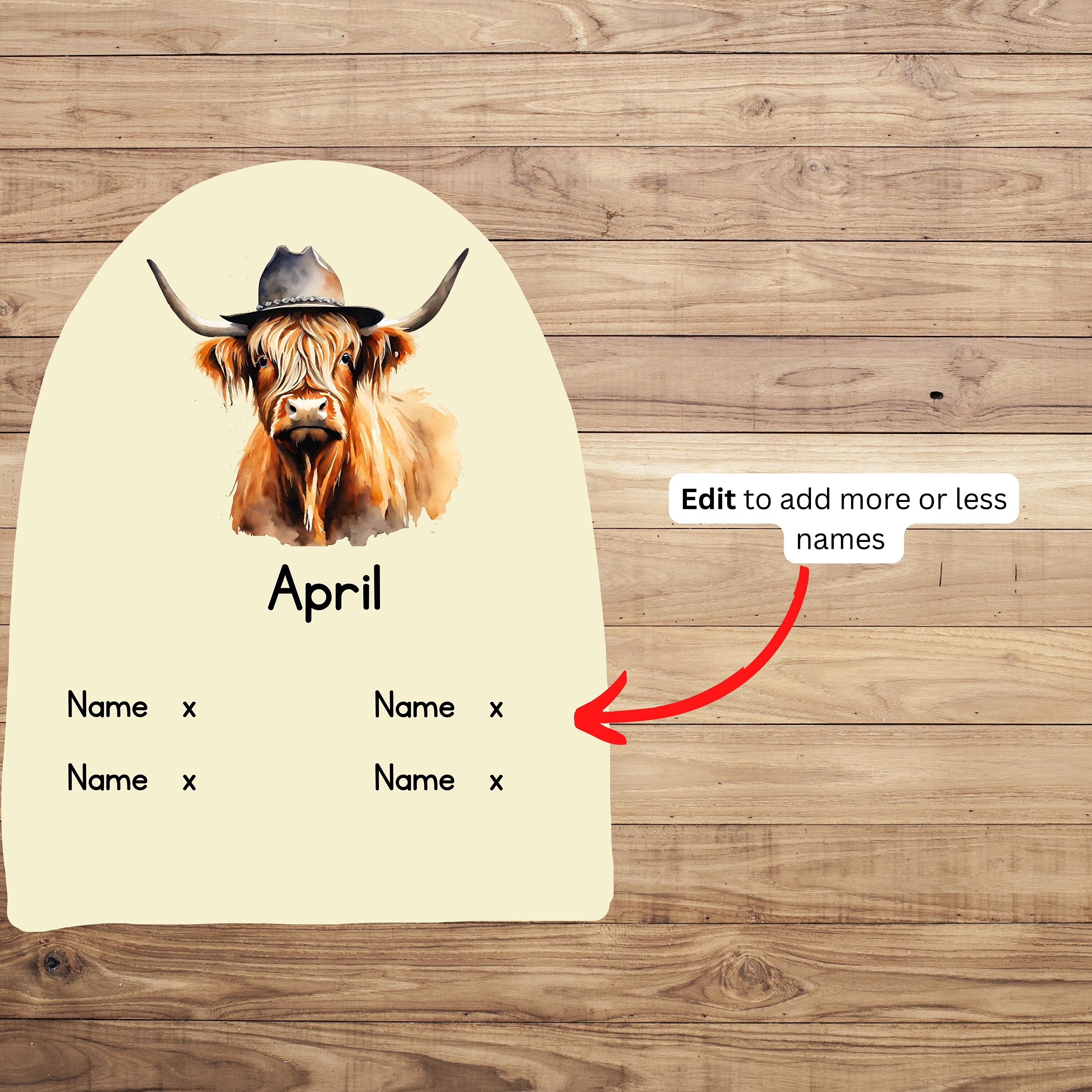 EDITABLE Cow Classroom Birthday Display, Primary School Birthday ...