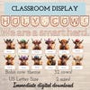 Modern Farmhouse Classroom Decor Bundle, Back to School Bulletin Board ...