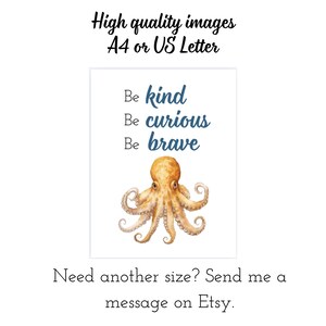 Sea Animals Bulletin Board, Marine Classroom Decor, Neutral Playroom ...
