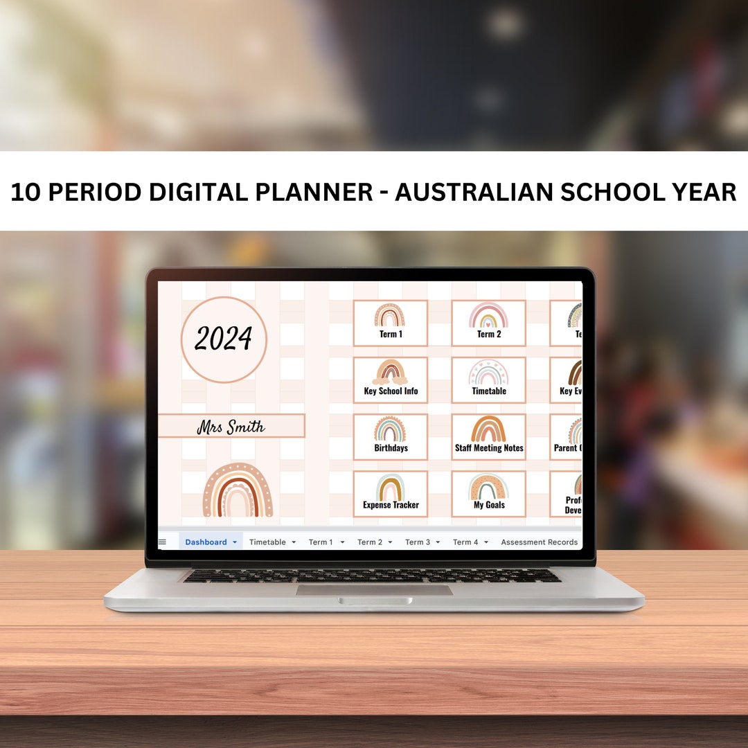 2024 Digital Teacher Planner Australia Google Drive, Digital Teacher ...