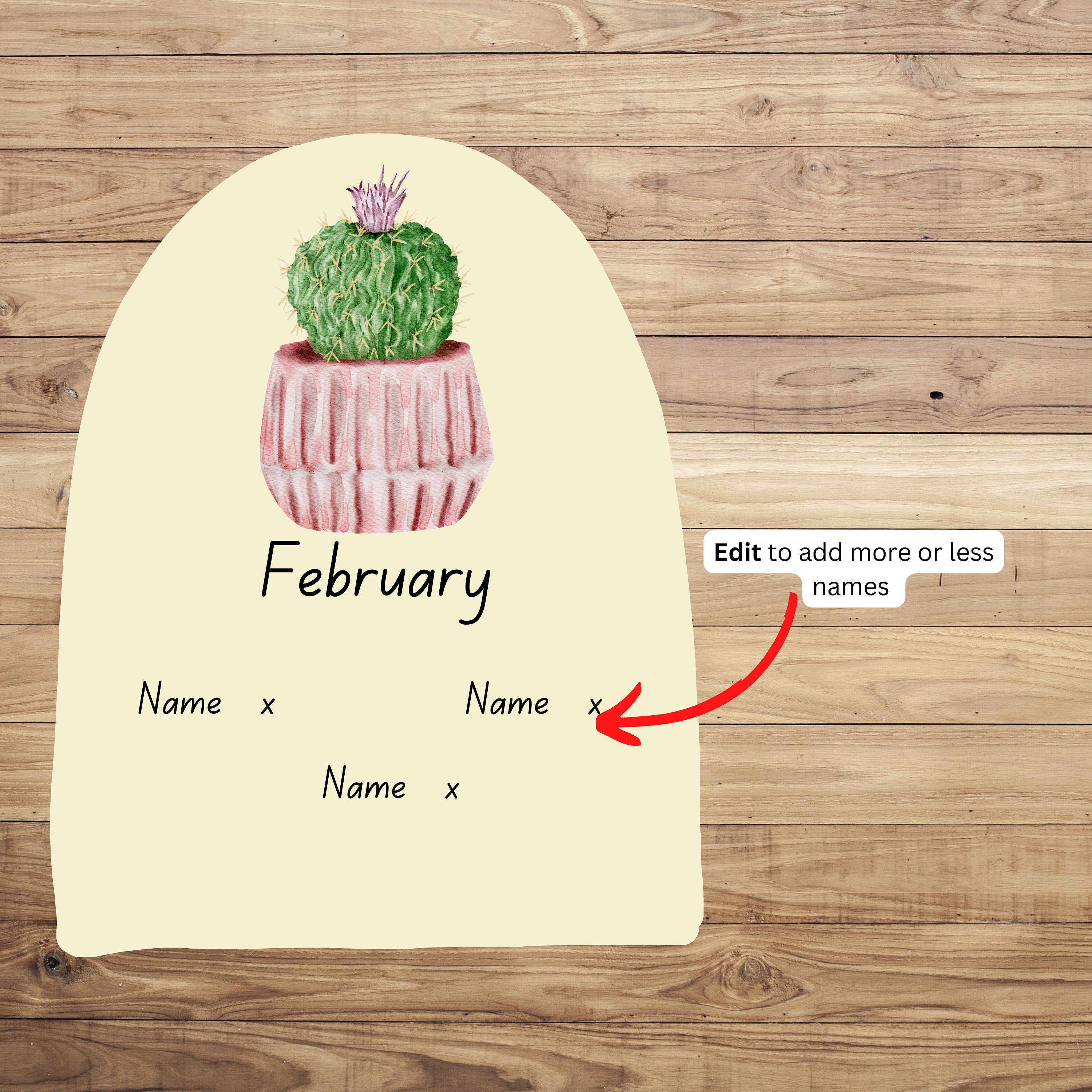 EDITABLE Boho Plant Classroom Birthday Display, Bulletin Board Plant ...