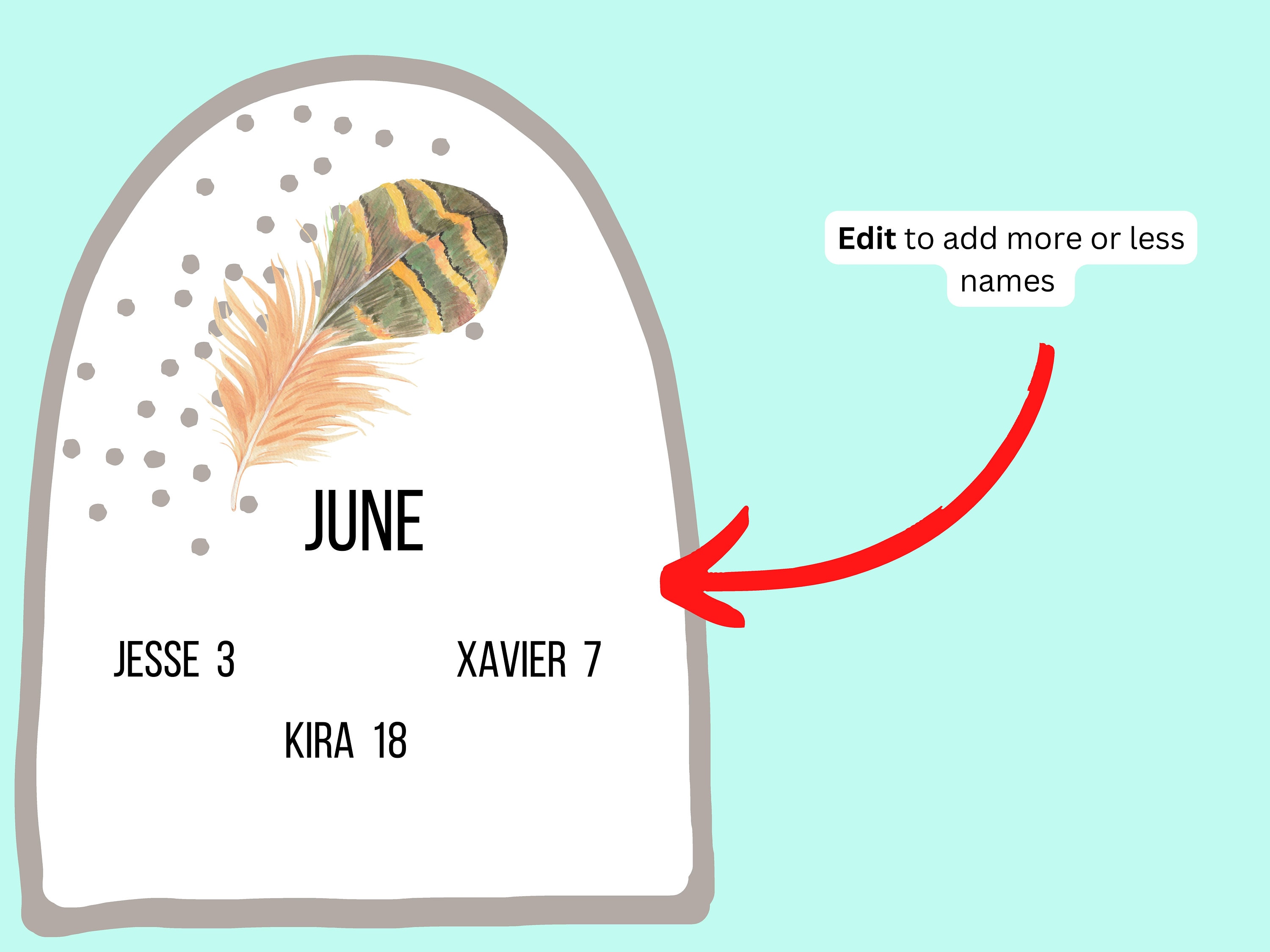 EDITABLE Classroom Birthday Feather Display Primary School - Etsy Australia