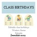 EDITABLE Dinosaur Classroom Birthday Display, Primary School Birthday ...