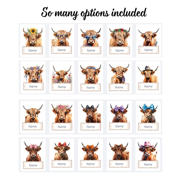 Editable Highland Cow Classroom Wall Art Display | “holy Cow We’re a ...
