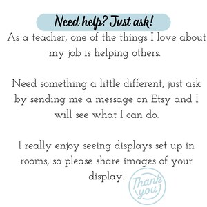 Math Bulletin Board, Classroom Math Display Kit, Easy Math Chart, Back ...