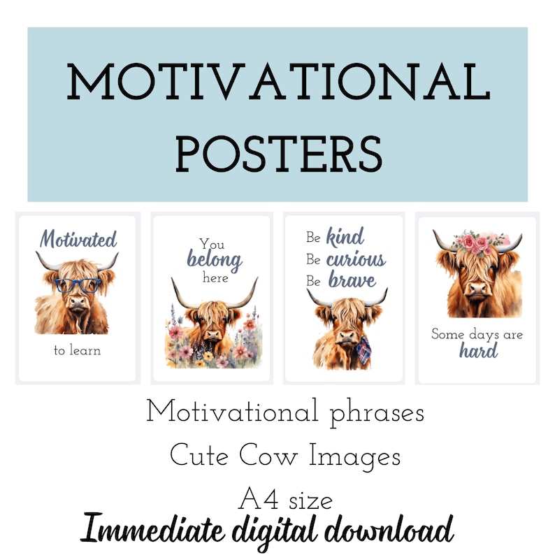 Highland Cow Bulletin Board, Cow Classroom Decor, Cow Classroom ...