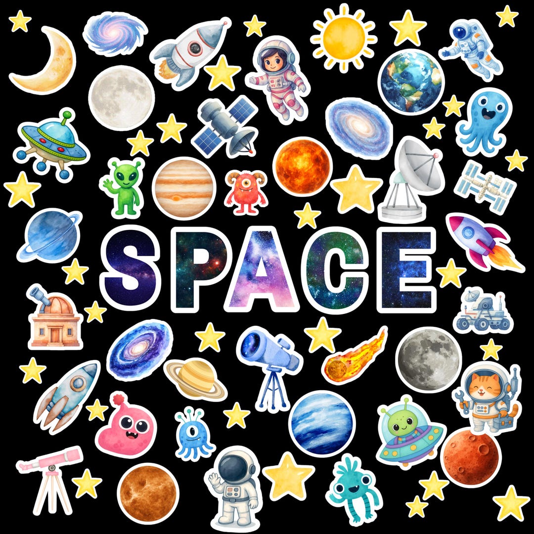 Space Science Classroom Display, Science Bulletin Board Kit, Outer ...