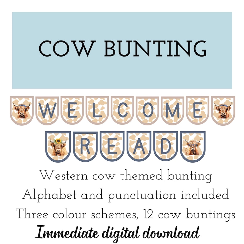 Highland Cow Bulletin Board, Cow Classroom Decor, Cow Classroom ...