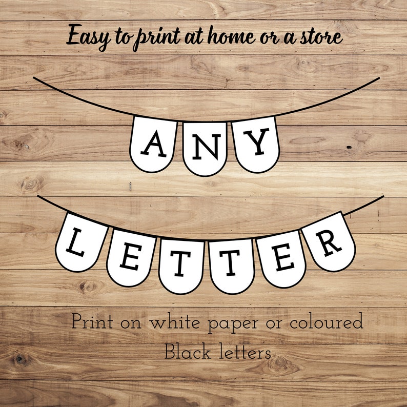 Celebration Bundle Bunting, DIY Banner Kit, Bulletin Board Bunting ...