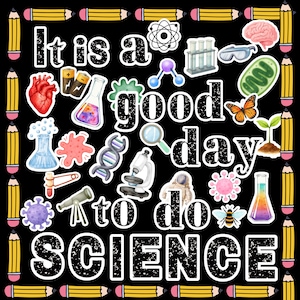 Science Bulletin Board Kit, Science Classroom Poster (digital Download ...