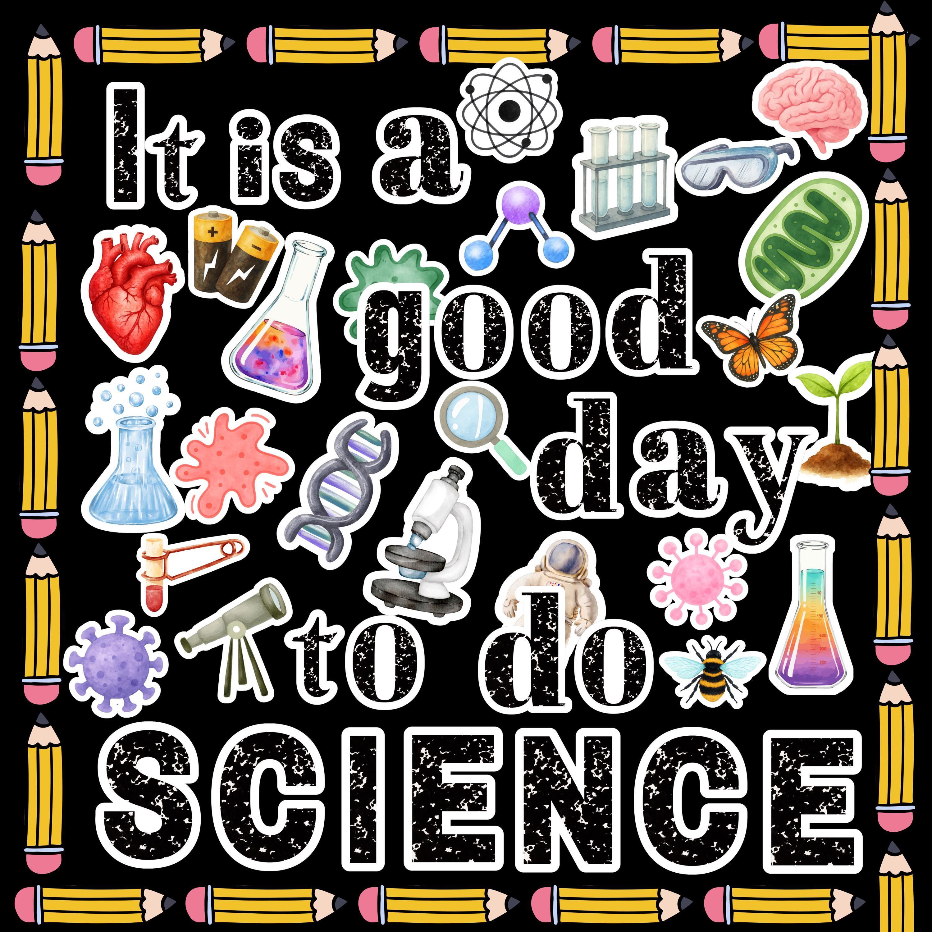 Science Bulletin Board Kit, Science Classroom Poster (digital Download ...