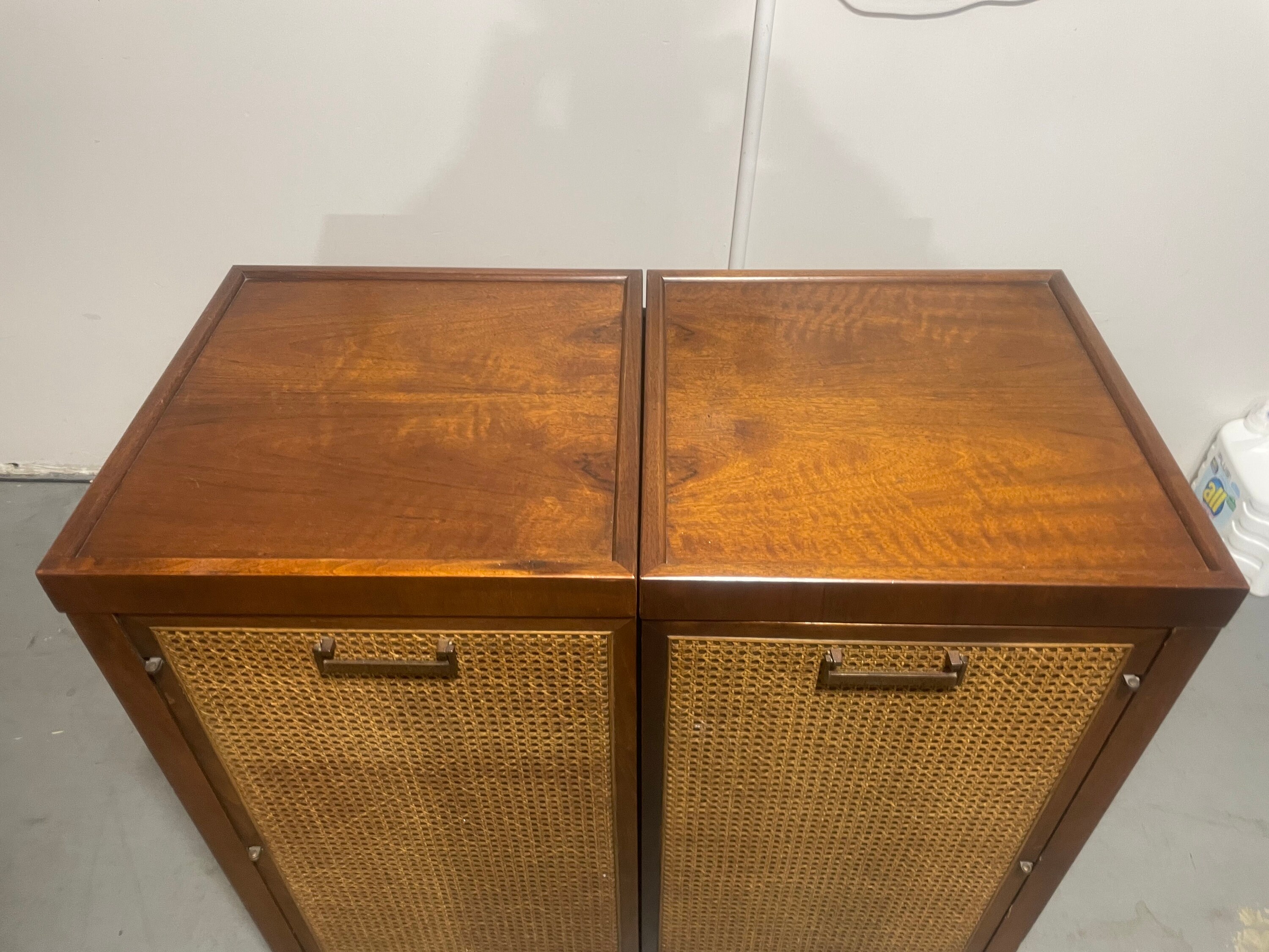 Mid-century Modern MCM Rosewood Bar Serving Cart Jack Cartwright ...