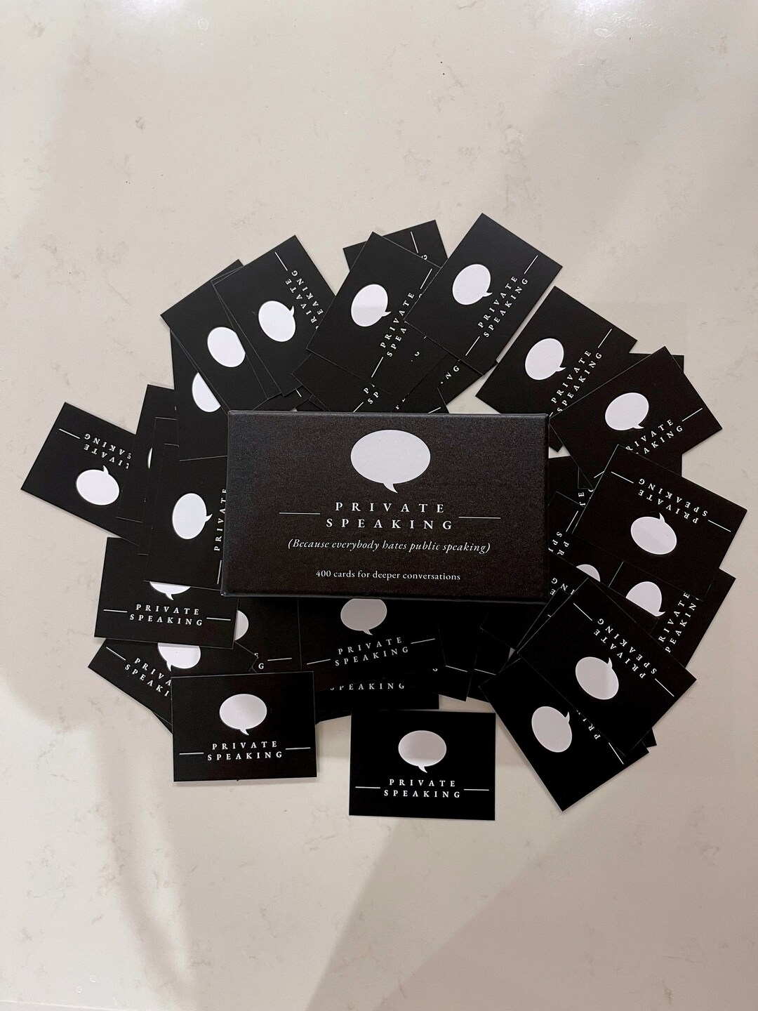 Private Speaking - 400 Cards for Deeper Conversations - Etsy