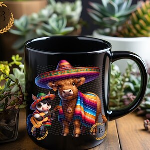 Cinco De Mayo PNG Bundle, Fiesta Cat Sublimation Designs (digital ...