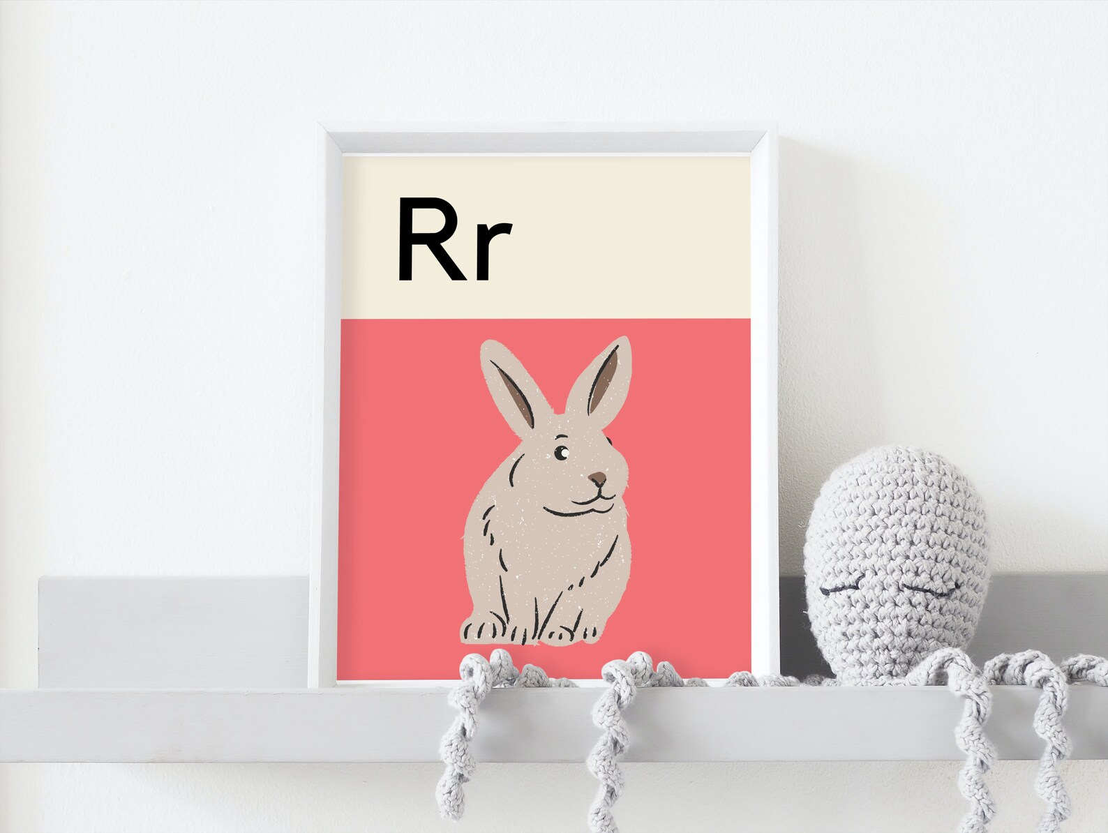 Letter R Poster • Nursery Wall Art • Educational Poster • Alphabet ...