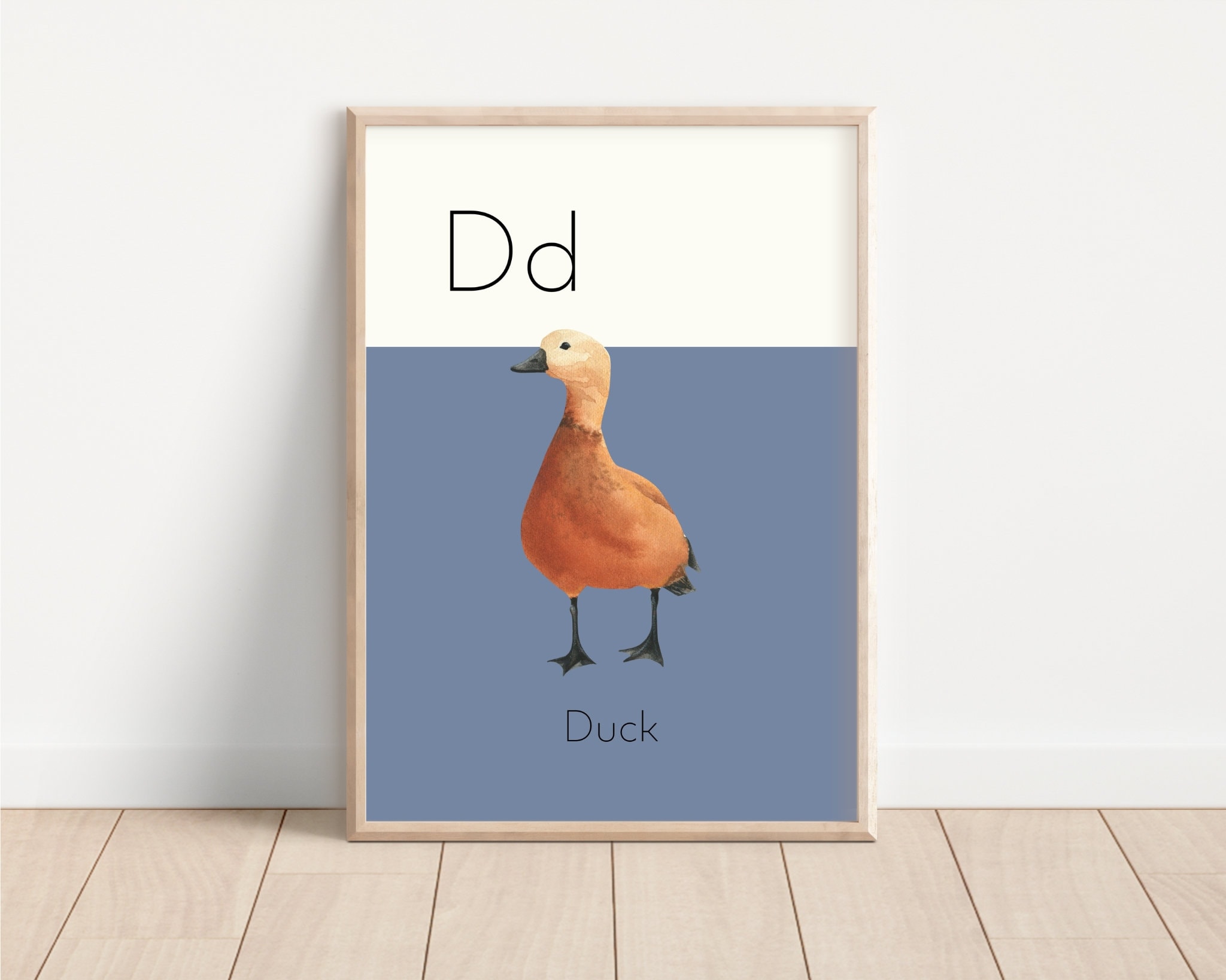 Nature Alphabet Poster • Letter D Poster • Nursery Wall Art ...