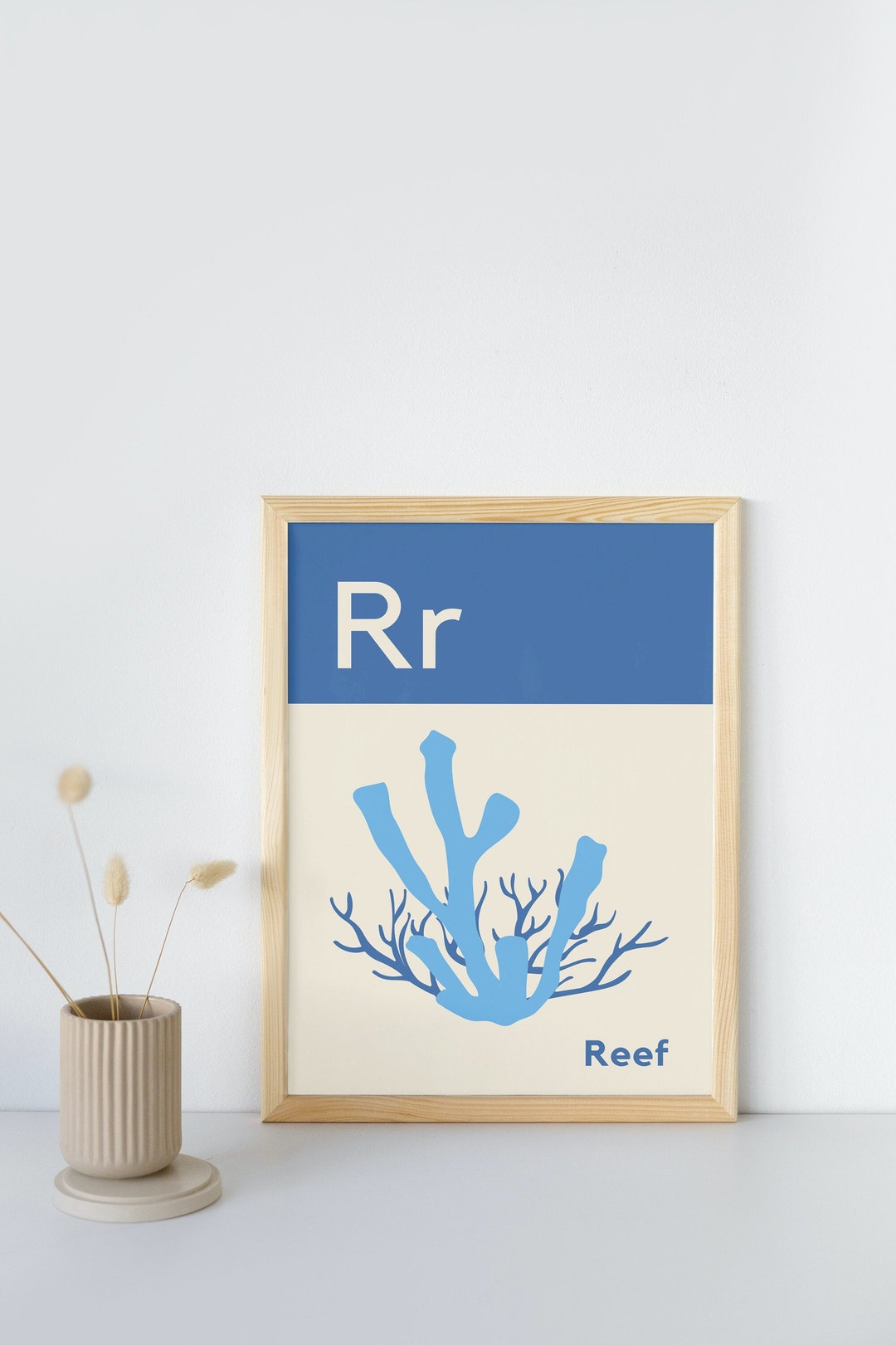 Letter R Poster Nursery Wall Art Educational Poster - Etsy