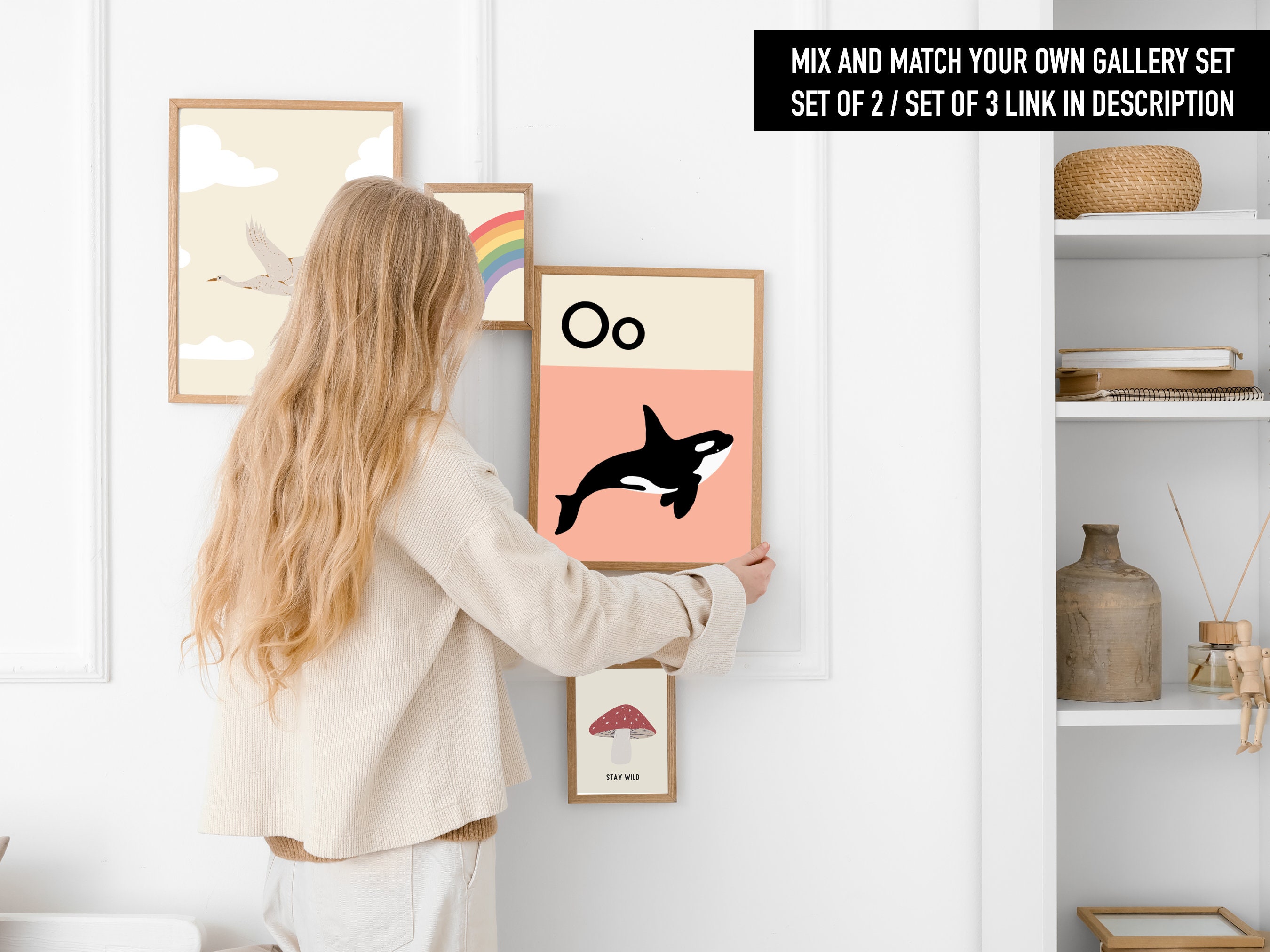 Letter O Alphabet Poster O is for Orca Learn ABC Print Nursery Decor ...