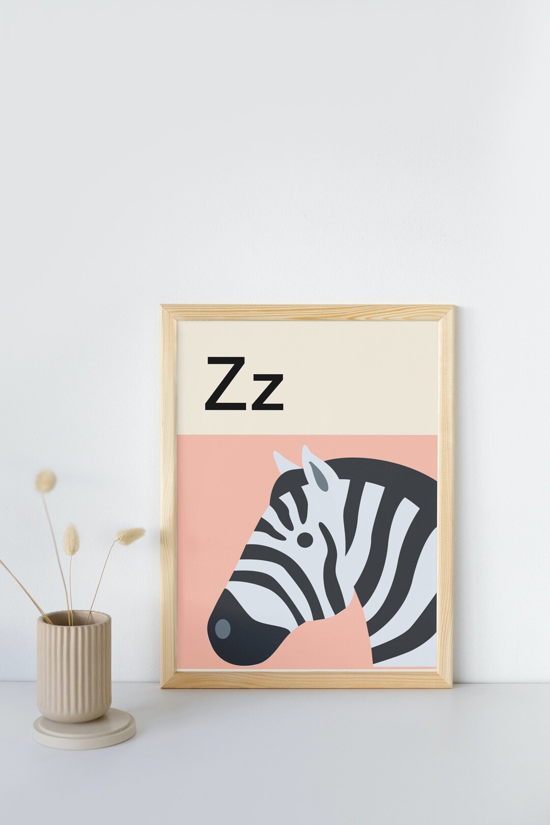 Letter Z Poster • Nursery Wall Art • Educational Poster • Alphabet ...