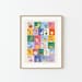 Alphabet Poster Colorful Classroom Decor for Toddler Room Wall Art for ...