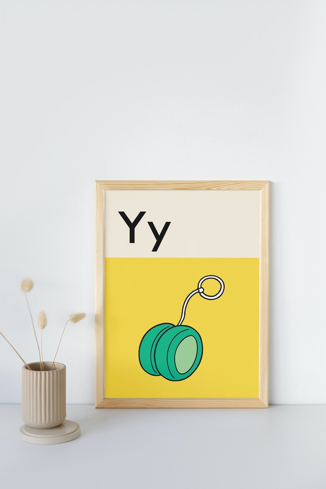 Letter Y Poster • Nursery Wall Art • Educational Poster • Alphabet ...