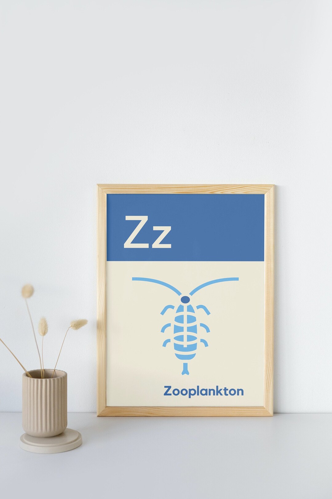 Letter Z Poster • Nursery Wall Art • Educational Poster • Alphabet ...