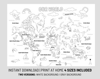 Venezuela Map Coloring Page